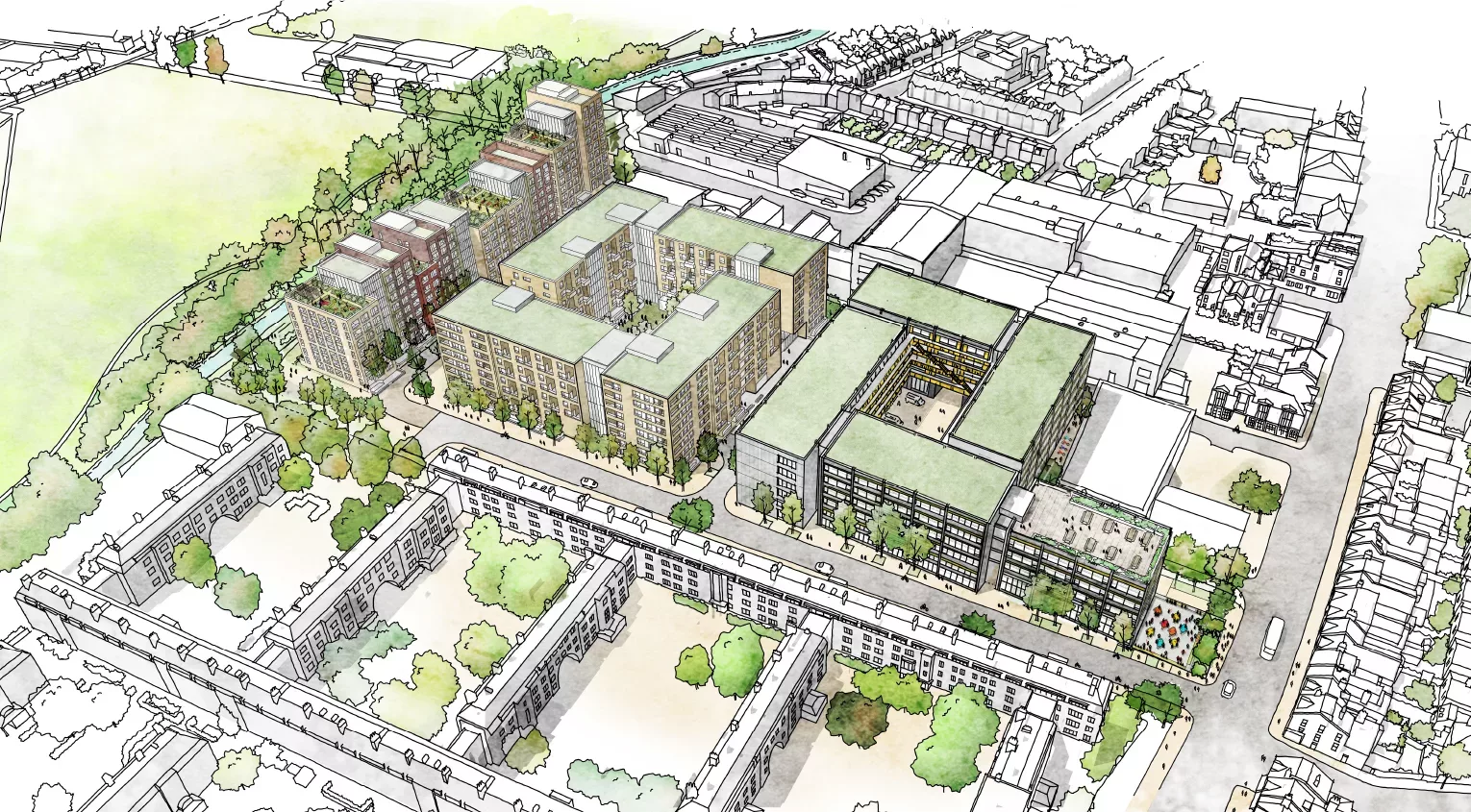 Workspace, Riverside Business Centre • Our work • Meeting Place